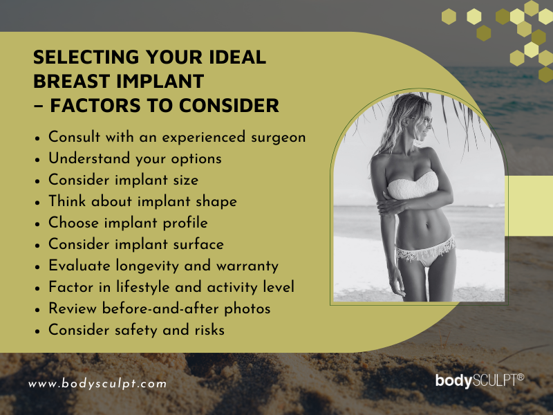 Tips For Choosing The Right Breast Implants